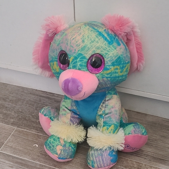 Crayola | Toys | Crayola Experience Multicolor Pup Puppy Dog Soft Plush ...